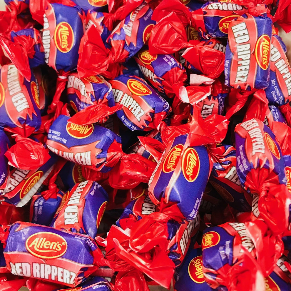 Allen's Red Ripperz (RedSkin) 150g – One Stop Lolli Shop