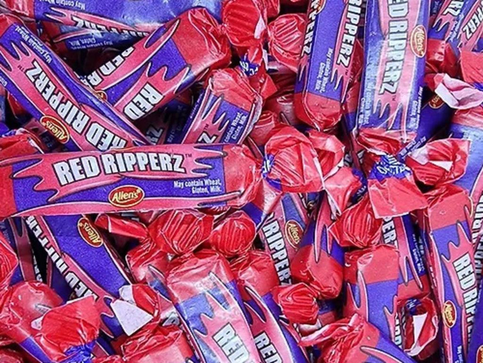 Allen's Red Ripper'z 100g (Discontinued) – One Stop Lolli Shop